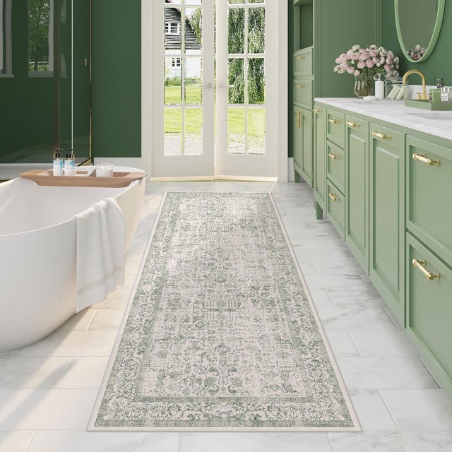 BERTHMEER 2'x6' Washable Runner Rugs for Hallway Kitchen Entryway Non ...