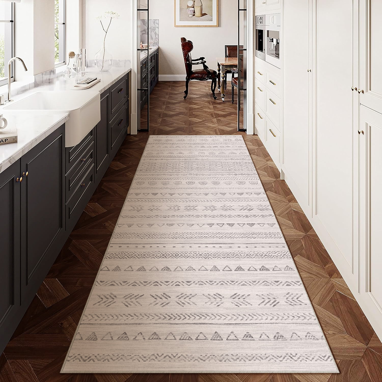 BERTHMEER 2'x8' Runner Rugs for Hallway Entryway Bathroom Bedroom ...