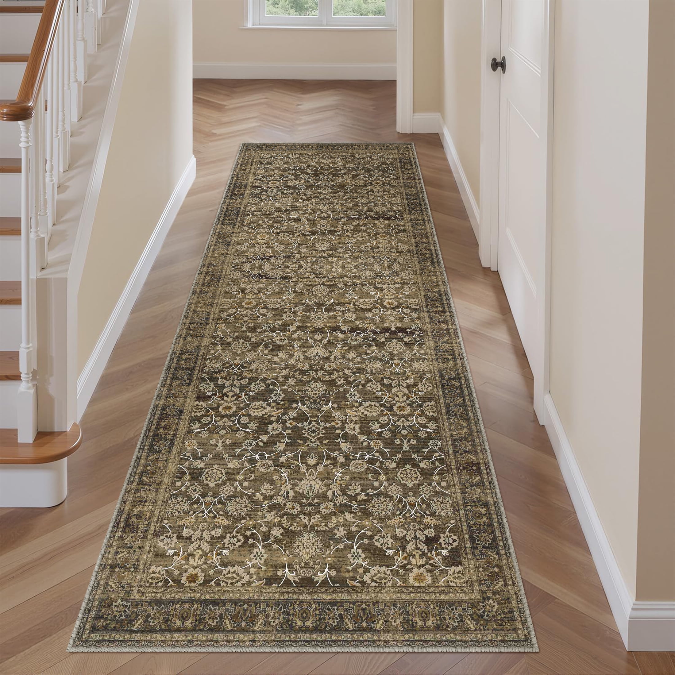 BERTHMEER 2'x8' Runner Rugs for Hallway Entryway Bathroom Bedroom ...