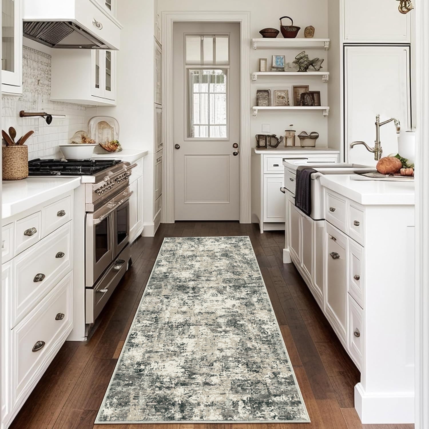 BERTHMEER 2'x8' Runner Rugs for Entryway Hallway Kitchen Living Room ...