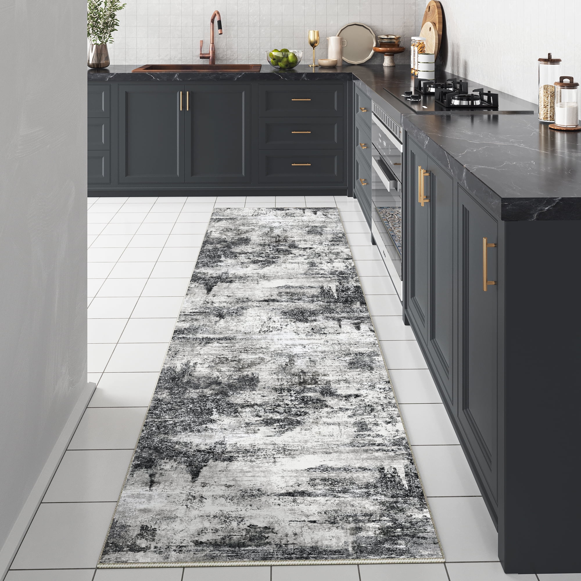 BERTHMEER 2'x8' Runner Rugs for Hallway Entryway Bathroom Bedroom ...