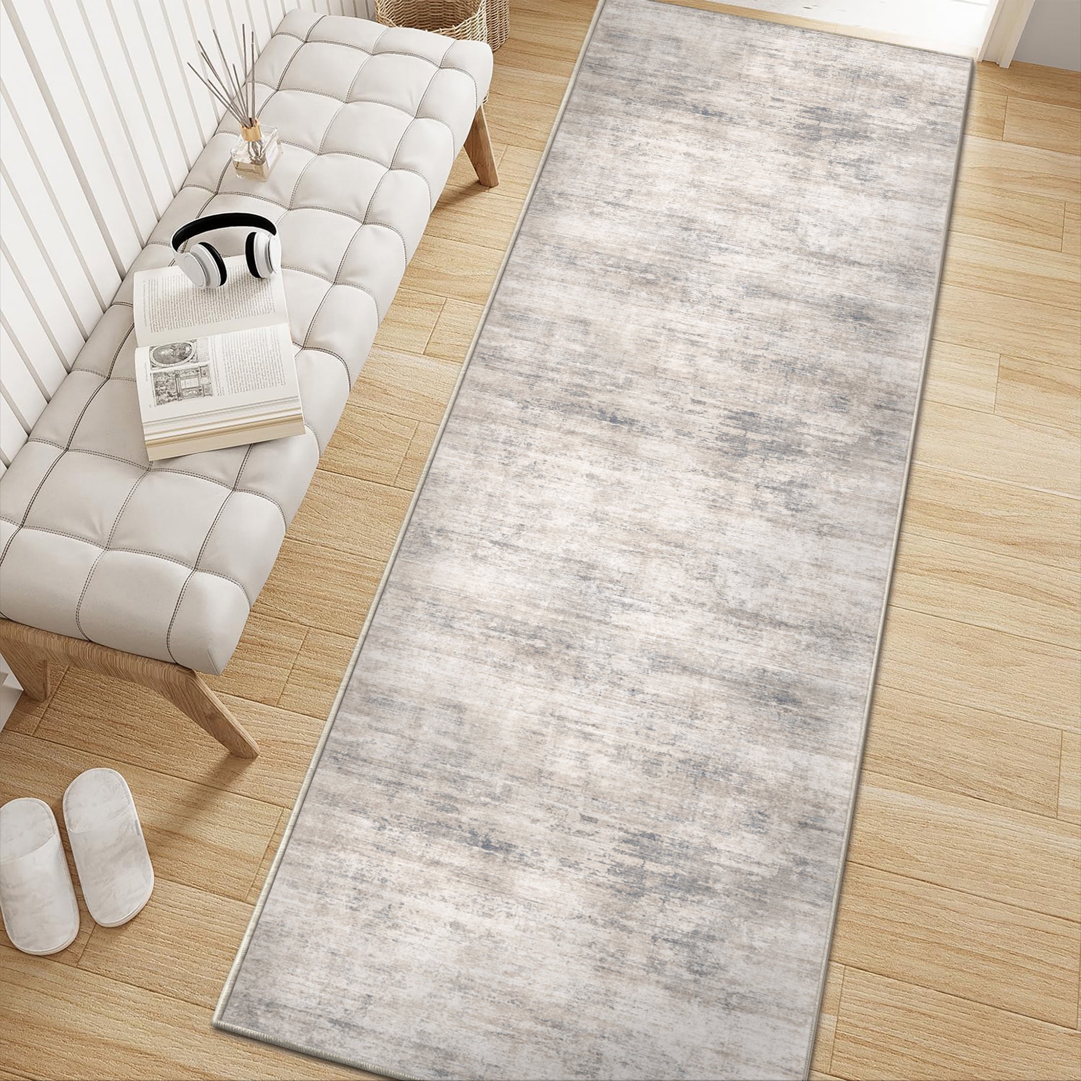 BERTHMEER 2'x8' Runner Rugs for Hallway Kitchen Entryway Machine ...