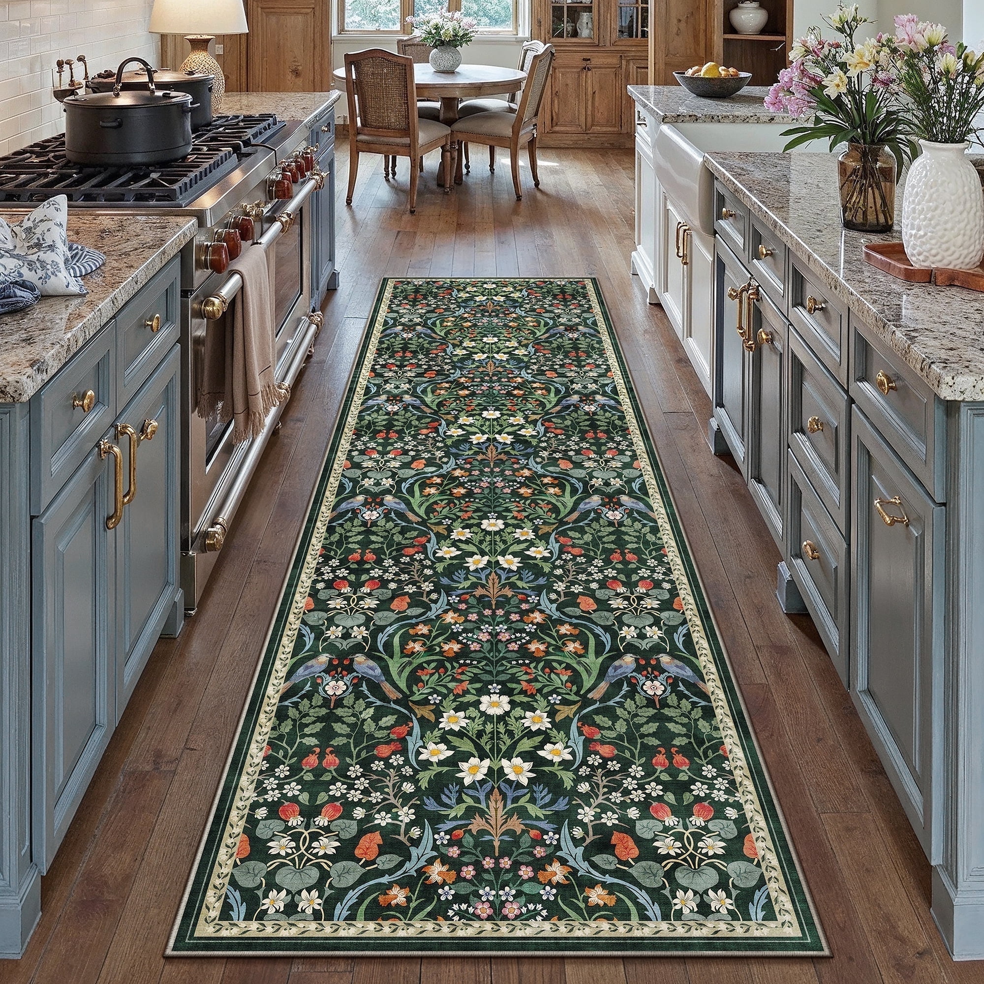 BERTHMEER 2'x8' Runner Rugs for Hallway Bathroom Bedroom Entryway ...