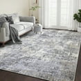 BERTHMEER 3'x5' Abstract Rugs for Living Room Bedroom Farmhouse Office ...