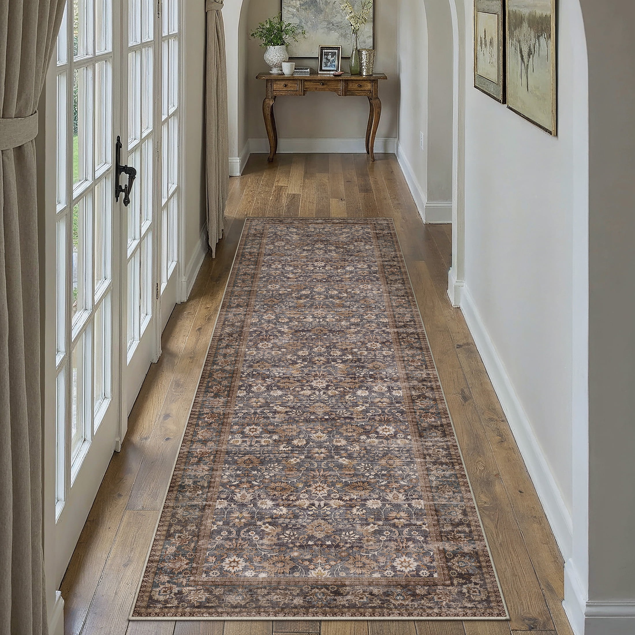 BERTHMEER 3'x7' Runner Rugs for Hallway Corridor Dorm Kitchen Entrance ...