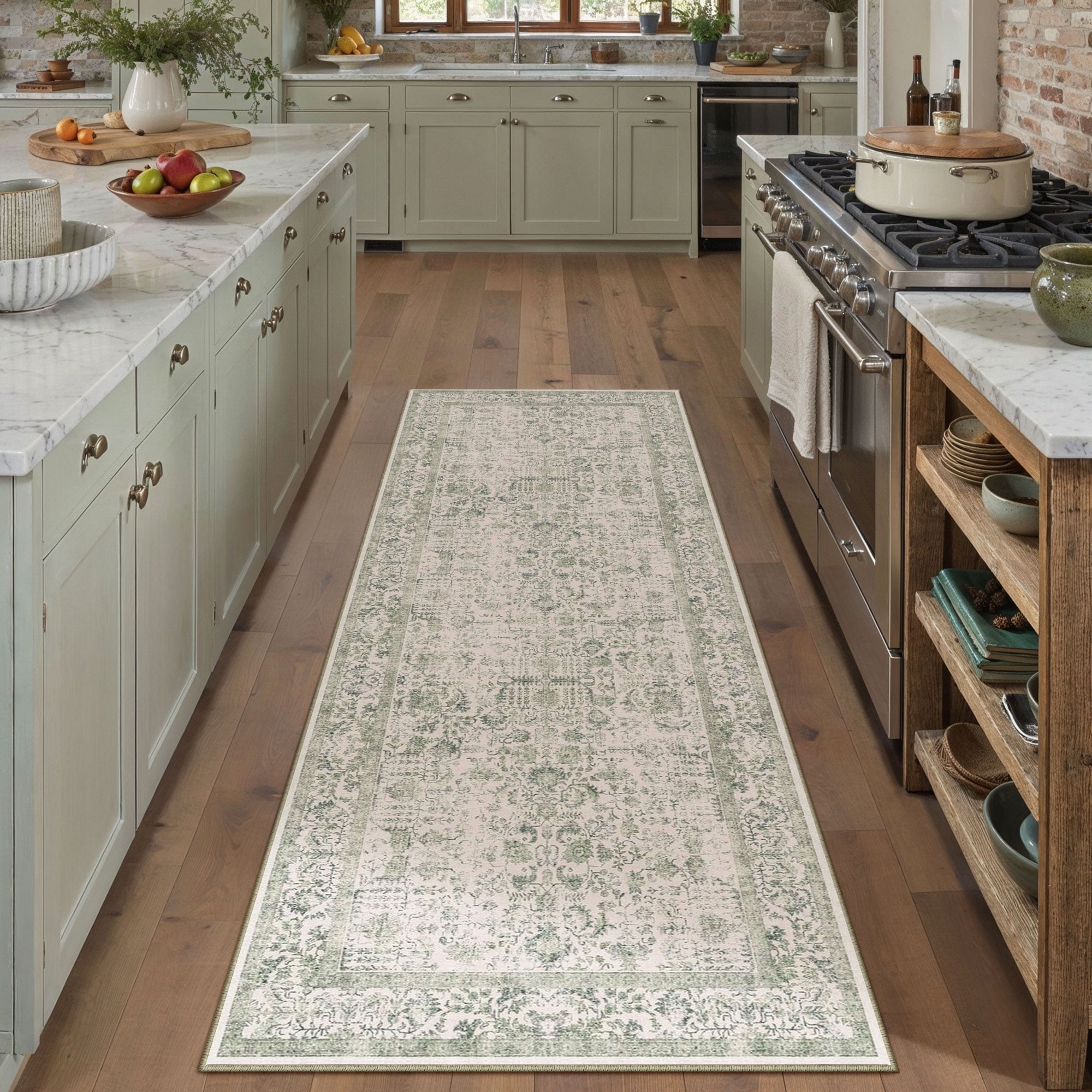 BERTHMEER 3'x8' Runner Rugs for Kitchen Hallway Entryway Bathroom ...