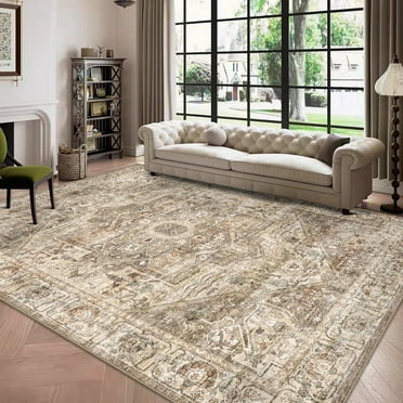 My Texas House Maeve 3'11" X 5'6" Tan Geometric Area Rug - Walmart.com