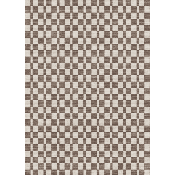 BERTHMEER 5'x7' Area Rugs for Living Room Modern Checkered Plaid Rugs ...