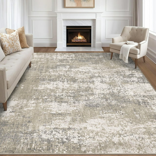 BERTHMEER 5'x7' Area Rugs Modern Abstract Rugs for Living Room Bedroom ...