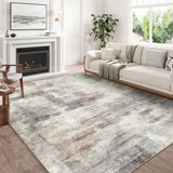 BERTHMEER 5'x7' Modern Abstract Area Rugs for Living Room Bedroom ...