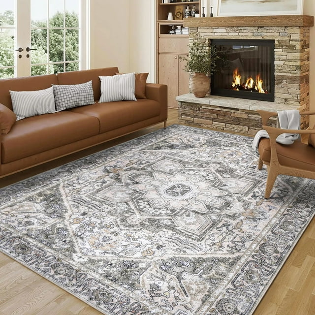 BERTHMEER 6' x 9' Area Rugs for Living Room Bedroom Dining Room Office ...