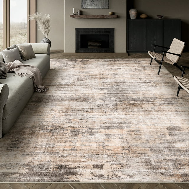 BERTHMEER 6'x9' Abstract Area Rugs for Living Room Bedroom Dining Room ...