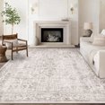 BERTHMEER 6'x9' Oriental Area Rugs Washable Vintage Rugs for Living ...