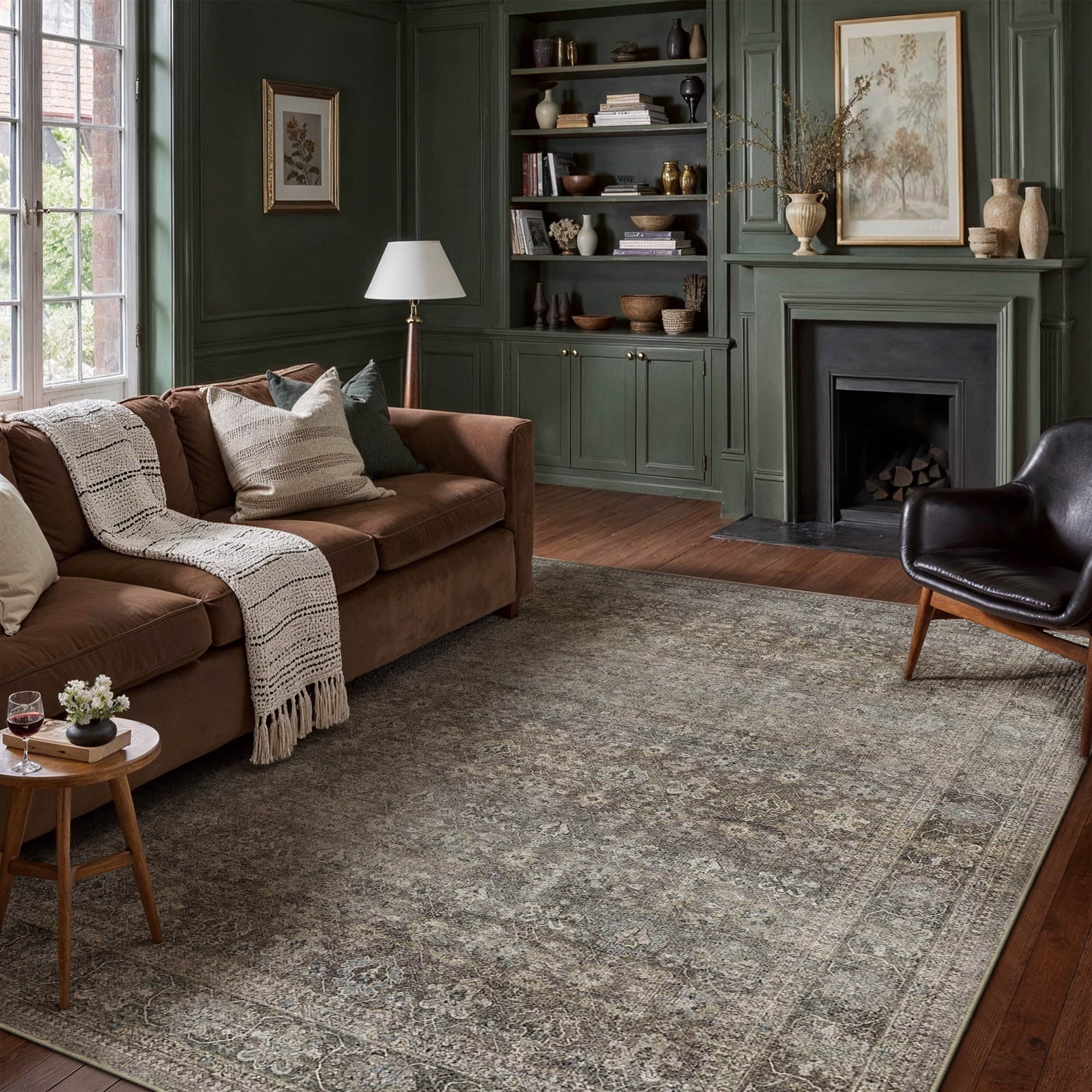 BERTHMEER 8'x10' Area Rugs for Living Room Bedroom Kitchen Rugs Non ...