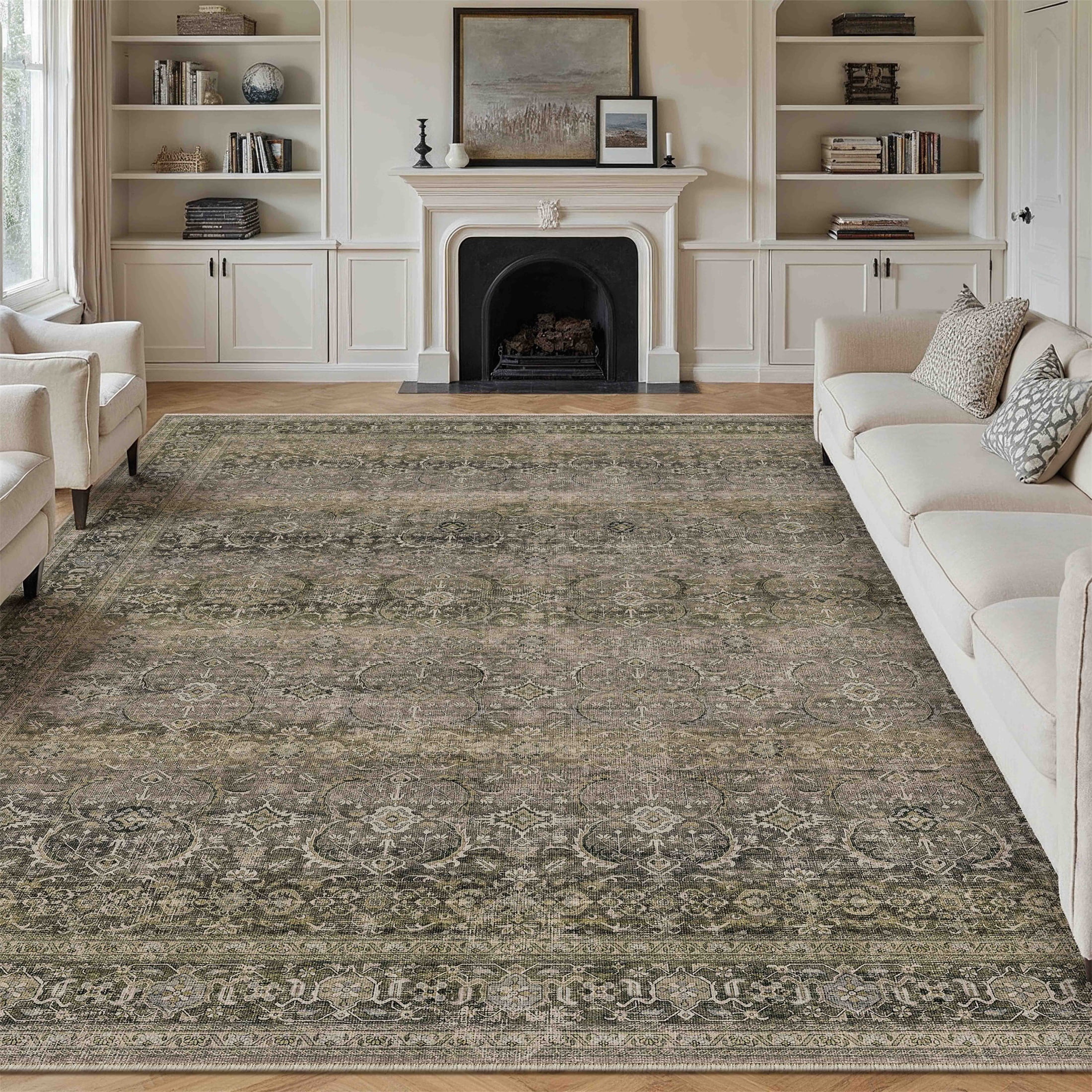 Walmart Black Friday Deals 2025 BERTHMEER 8'x10' Area Rugs for Living ...