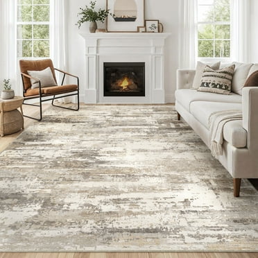 BERTHMEER 9'x12' Large Modern Abstract Area Rugs for Living Room ...