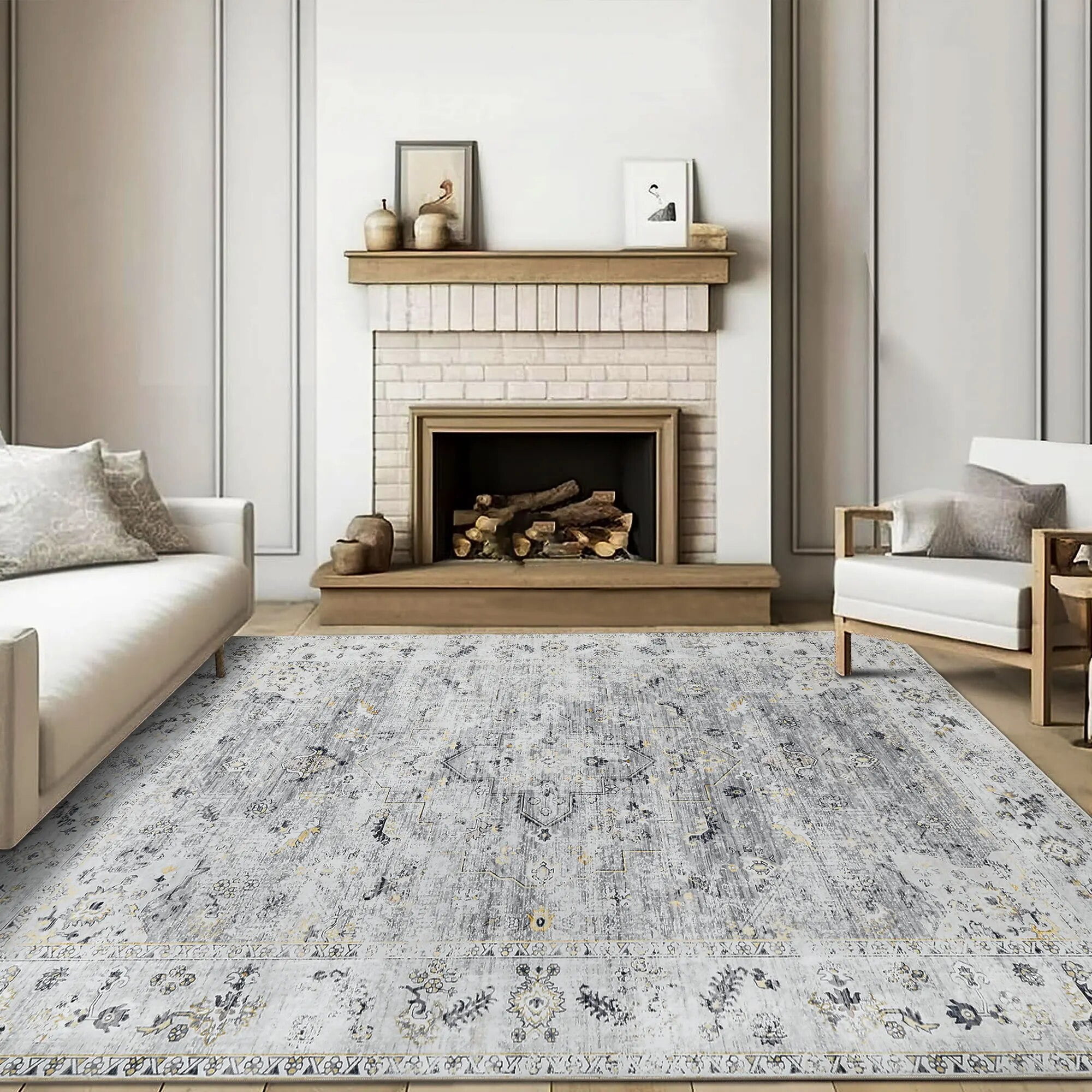 BERTHMEER 8'x10' Area Rugs for Living Room Bedroom Dining Room ...