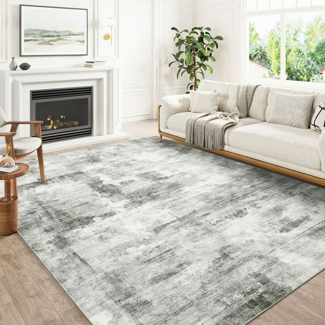 BERTHMEER 8'x10' Large Abstract Area Rugs for Living Room Bedroom ...