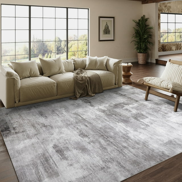 BERTHMEER 8'x10' Large Abstract Area Rugs for Living Room Bedroom ...