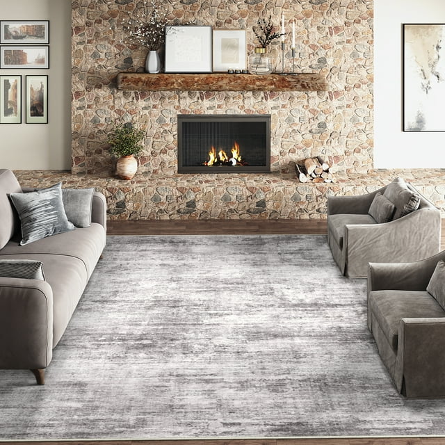 BERTHMEER 8'x10' Large Area Rugs Modern Abstract Rugs for Living Room ...