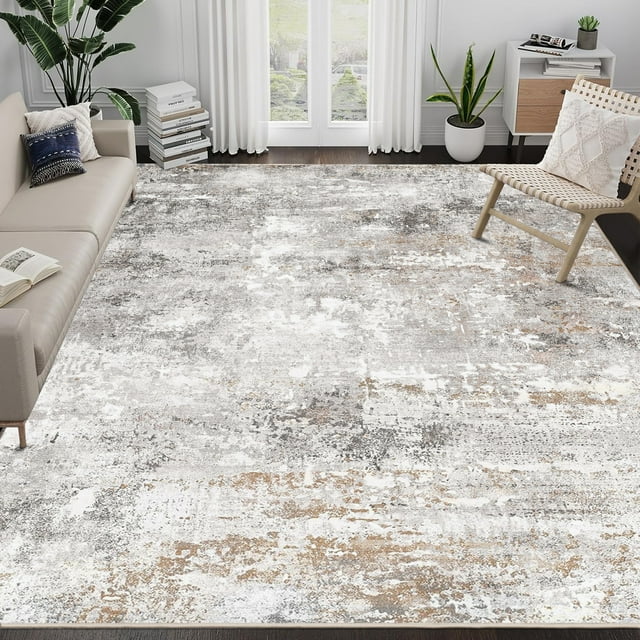 BERTHMEER 8'x10' Large Area Rugs Modern Abstract Rugs for Living Room ...