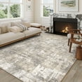 BERTHMEER 9'x12' Abstract Area Rugs for Living Room Bedroom Dining Room ...