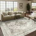 BERTHMEER 9'x12' Large Vintage Area Rugs Oriental Rugs Washable Carpets ...