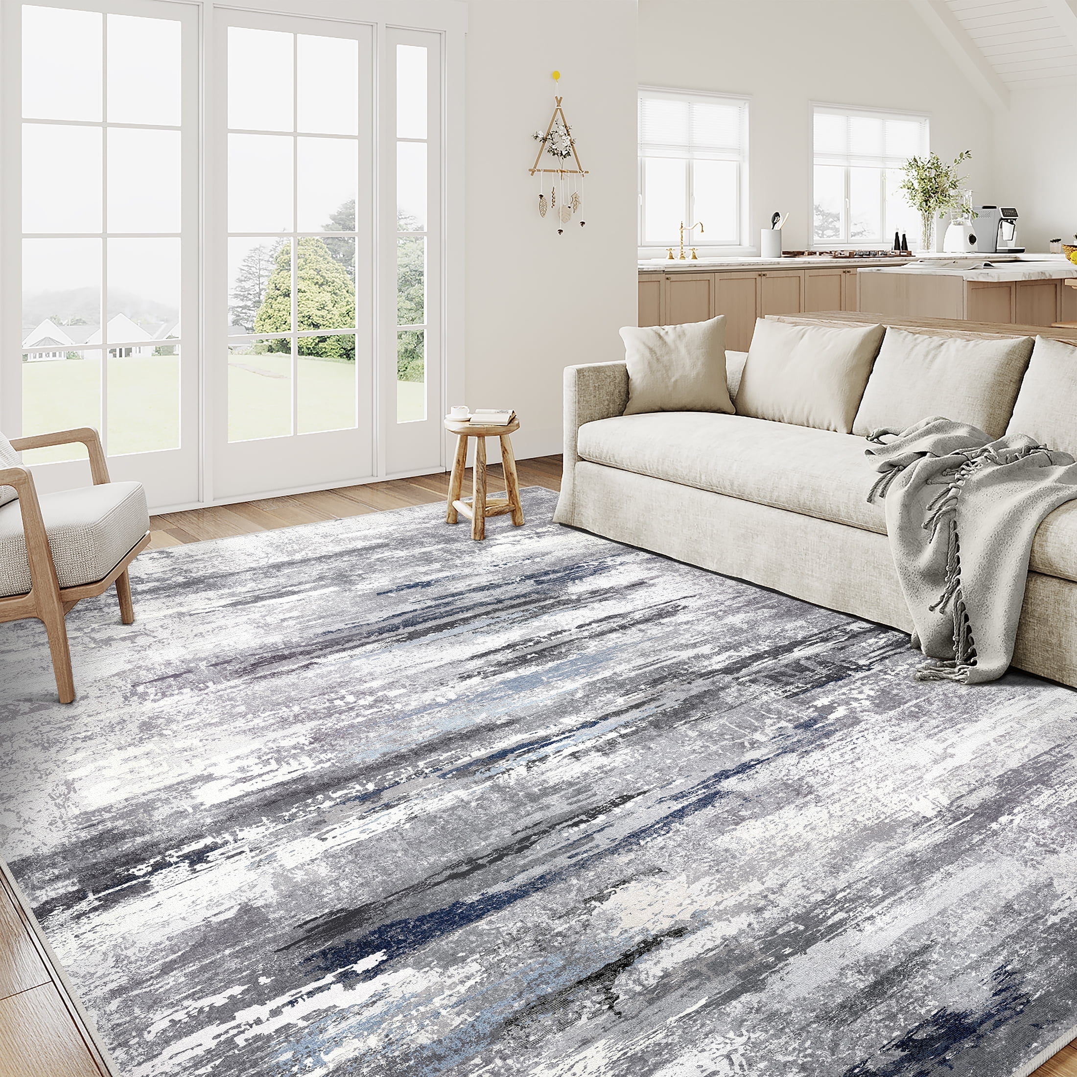 BERTHMEER Large Area Rugs 8’x10' Clearance for Living Room Bedroom ...