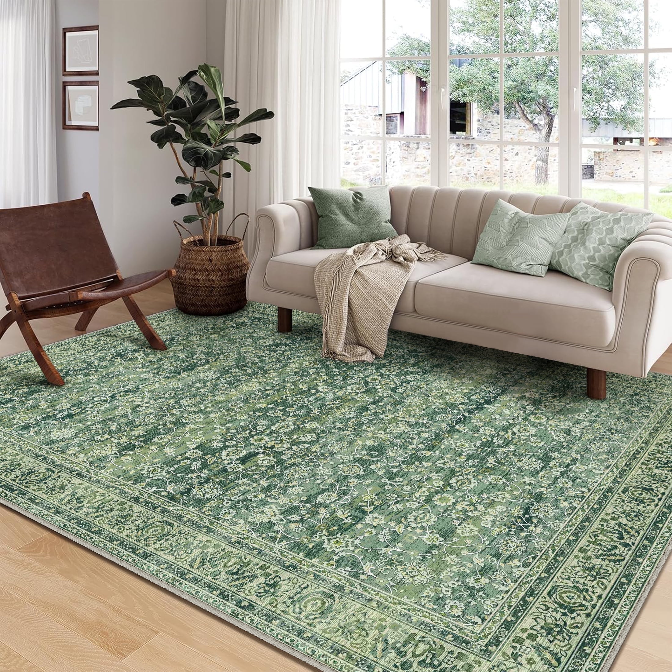BERTHMEER Small Area Rugs 3'x5' for Bathroom Kitchen Bedroom Entryway ...
