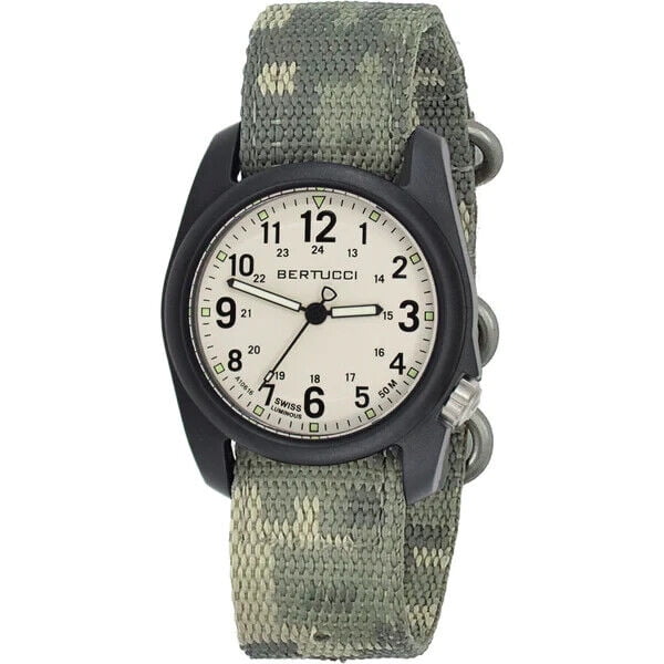 BERTUCCI DX3 Field Watch #11112 Stone Dial - Digicam Nylon Band ...