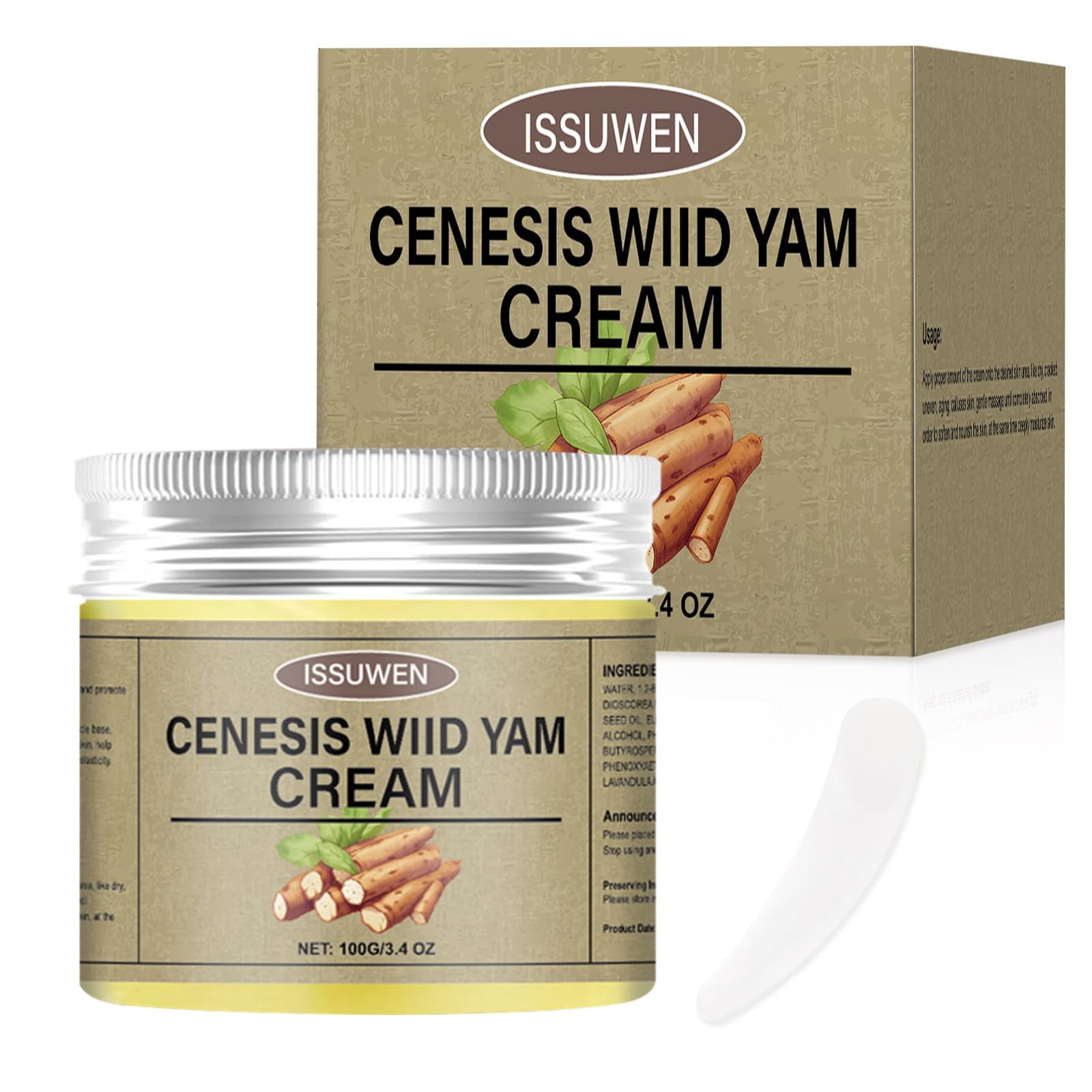 BERVEAL Wild Yam Cream SAF21 for Women, Hormone Balance Body Butter ...