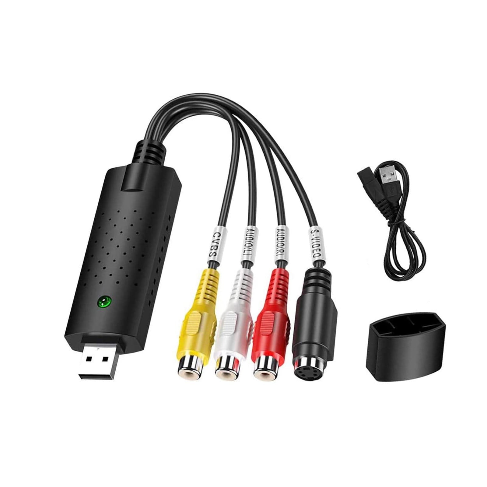 BERYWOLKS Video Connect Card to USB Video Card Hi8 VHS Digital File ...