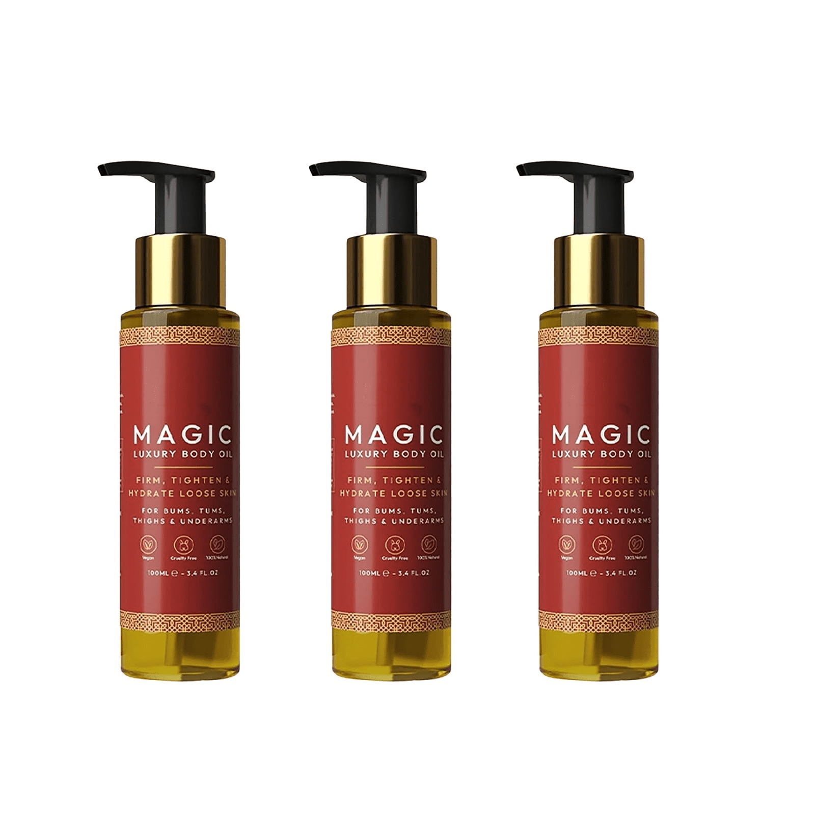 BES-QUE Magic Body Oil, 3.38 FL OZ, After Shower Body Oil For Women ...