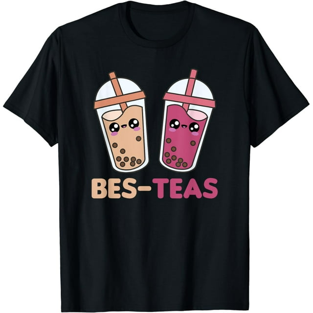 BES-TEAS - Best Friends Bubble Tea Kawaii Boba Tea Love T-Shirt ...