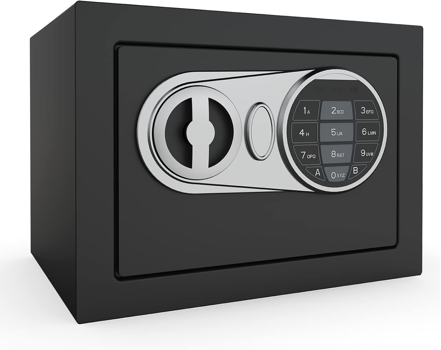 BESAFETY 1.53 cube safe for money, small coin safes for home with code ...