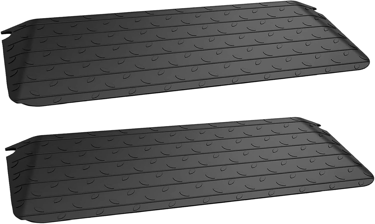 BESEA 2PACK 1" inch Rise Rubber Threshold Ramp Wheelchair Ramp for Home ...