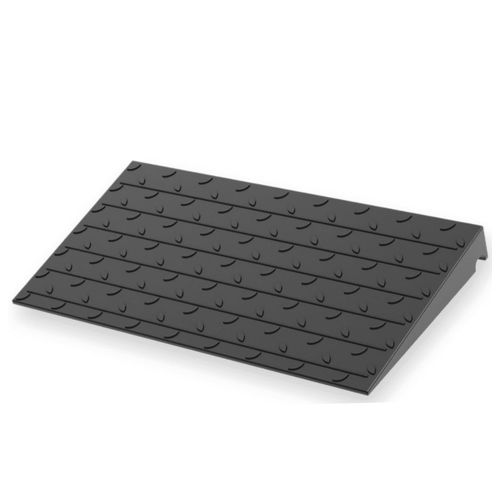 BESEA 3" inch Threshold Ramp Rubber Wheelchair Ramp, No-Slip Surface ...