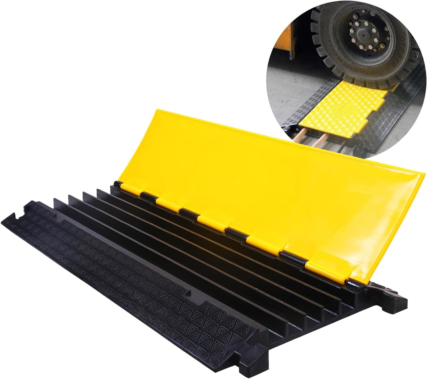 BESEA 39600lbs Load Capacity Heavy Duty Cable Ramps Cable Protector ...