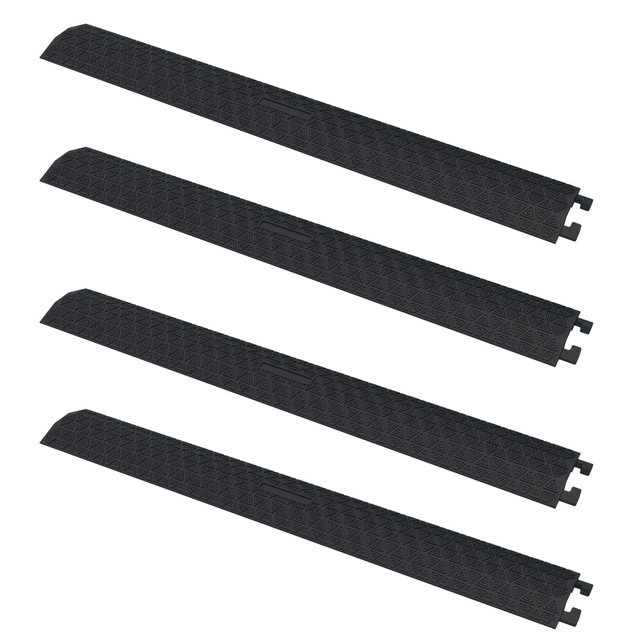 BESEA 4 Pack Rubber Drop Over Cable Cover, 40 inch Cord Hose Protector ...