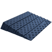 Gymax 4'' Wide Handicap Doorway Entry Ramp, Adjustable Aluminum ...