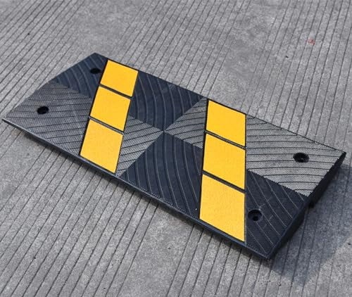 BESEA Car Driveway Ramps Rubber Curb Ramp 22000lbs Load Capacity 2 ...