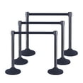 BESEA Crowd Control Barriers, Stanchions with Retractable Belts for 40 ...