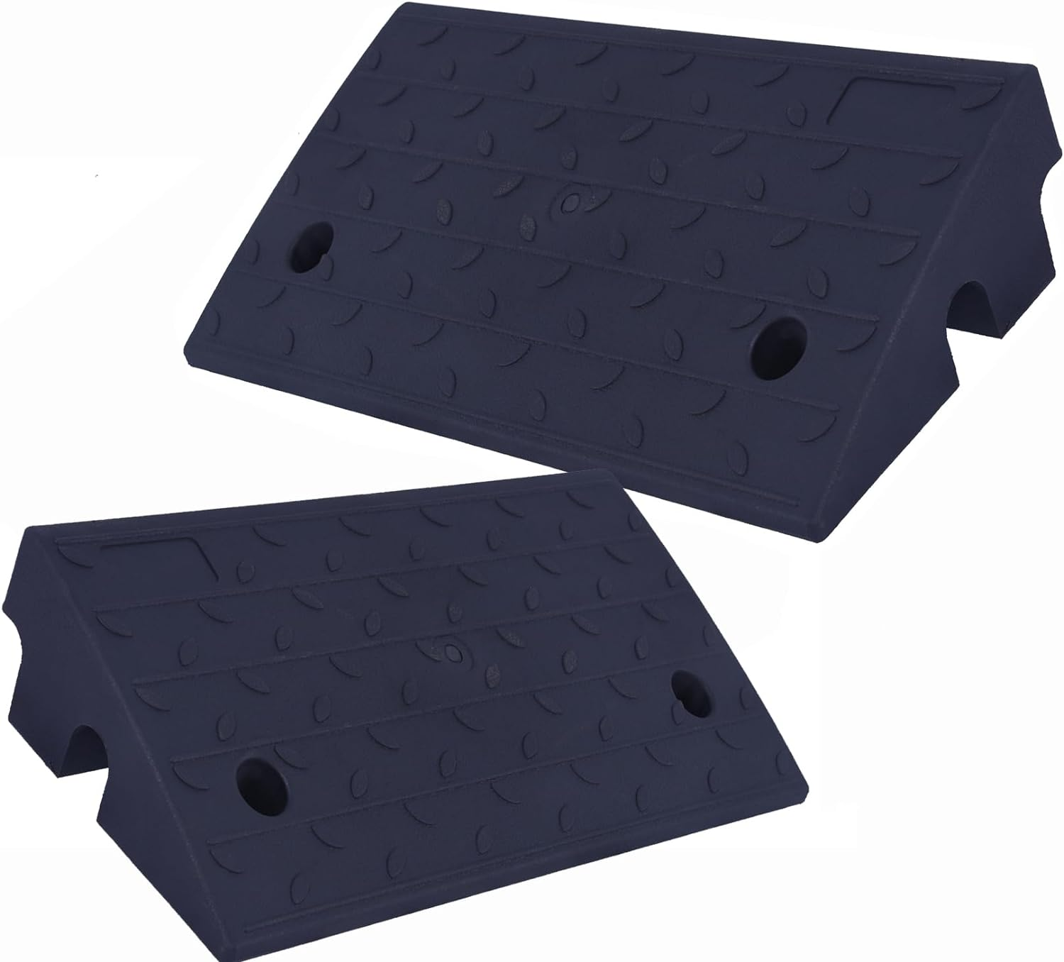 2 Pack Hydraulic Car Ramps, 11000LBS Heavy Duty Steel Automotive Truck ...