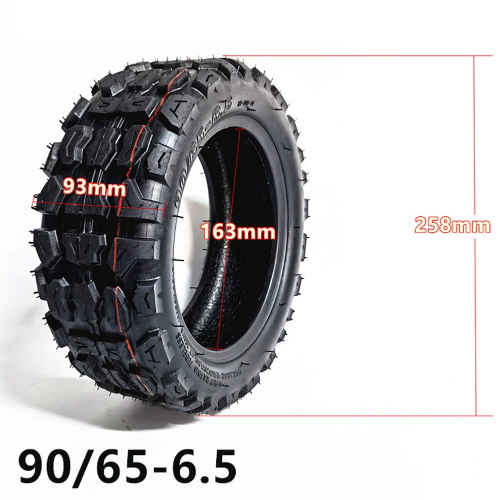 BESHOM 11 inch 90/65-6.5 Off-Rode Tubeless Tyre For Zero 11Pc Electric Scooter - Walmart.com