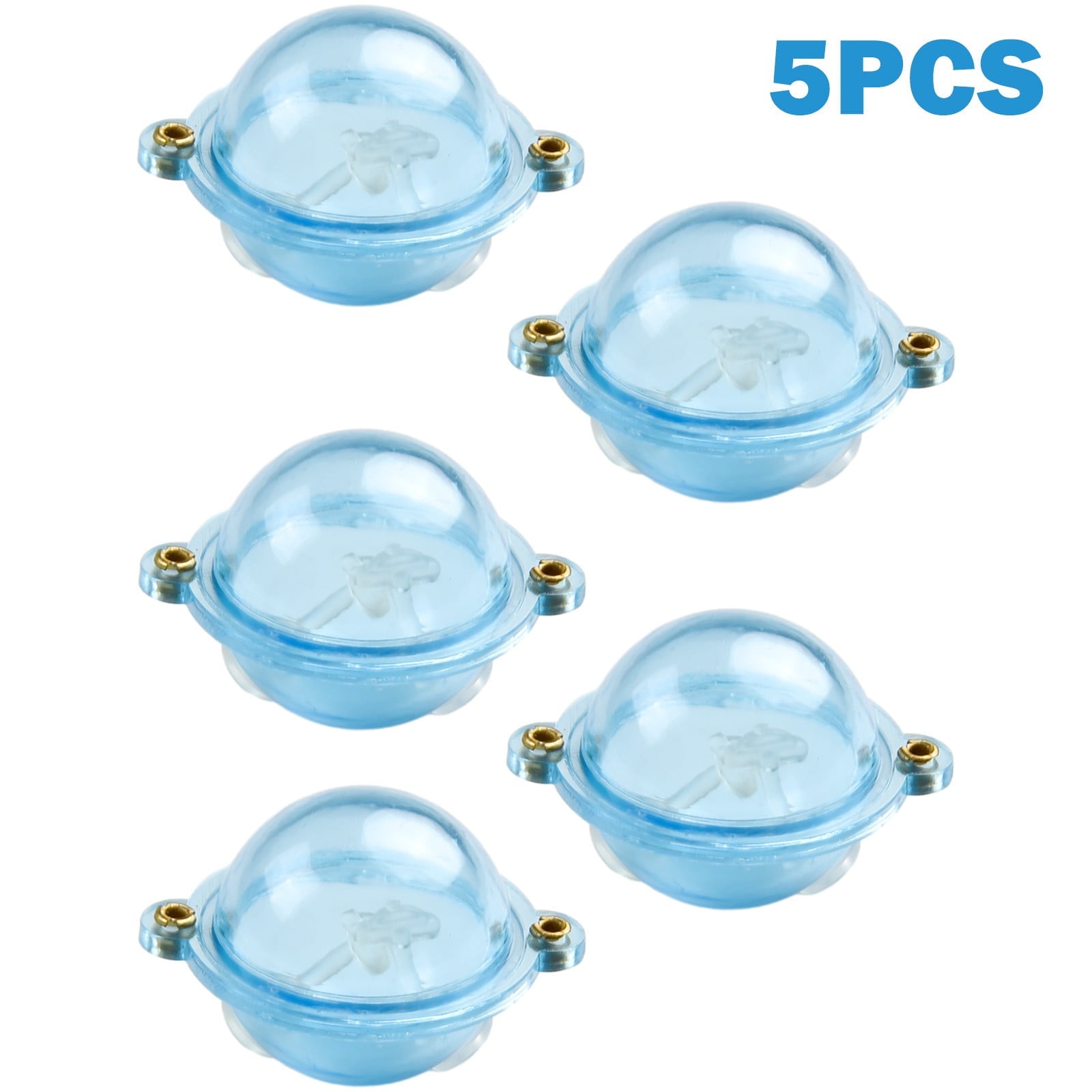BESHOM 5Pcs Round Bubble Float Marker Float Water Injection Float 25mm Boat Fishing Float ...