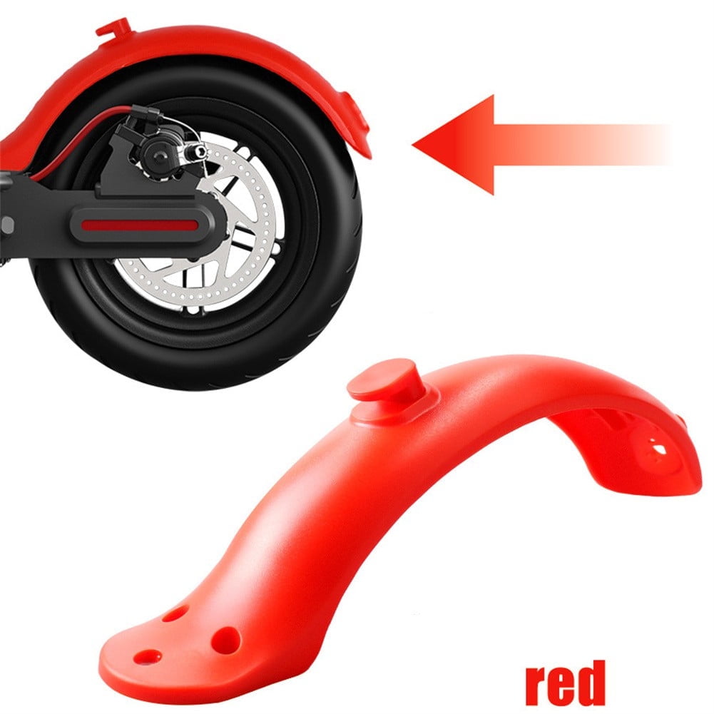 BESHOM For-Xiaomi M365&Pro Electric Scooter Part Rear Mudguard Tire Splash Fender Guard, Red ...