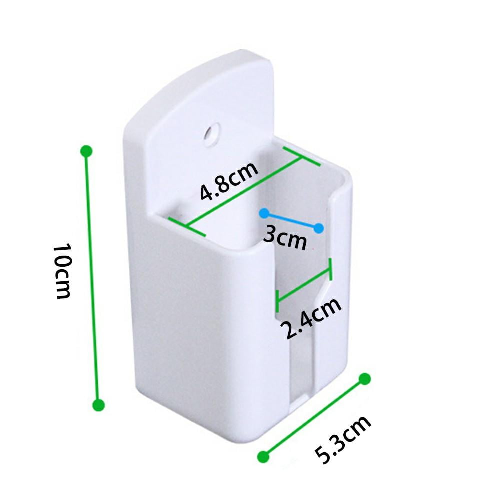 BESHOM Universal White Air Conditioner Remote Control Holder Wall ...
