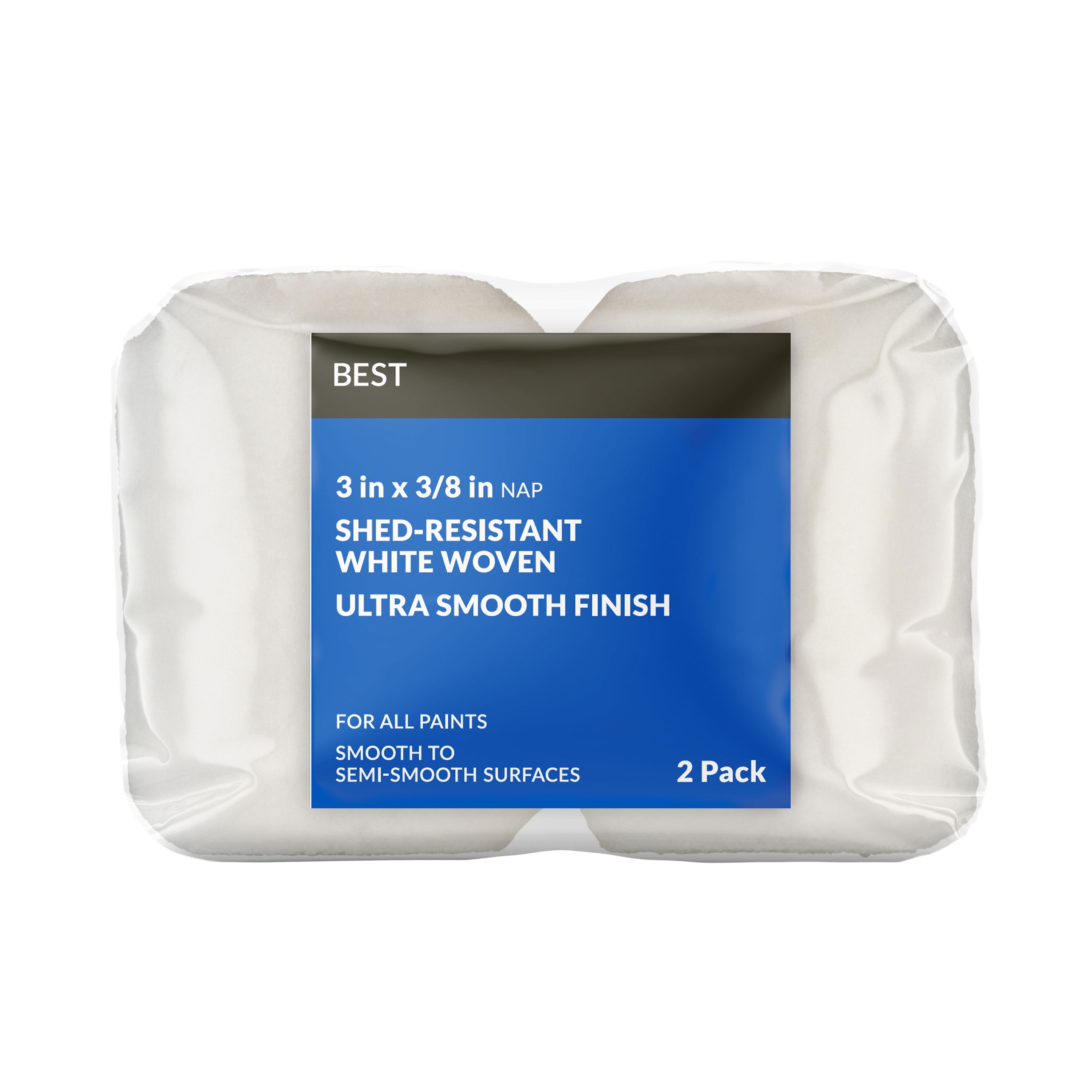 BEST 3x3/8" Woven Roller Cover 2 Pack - Walmart.com