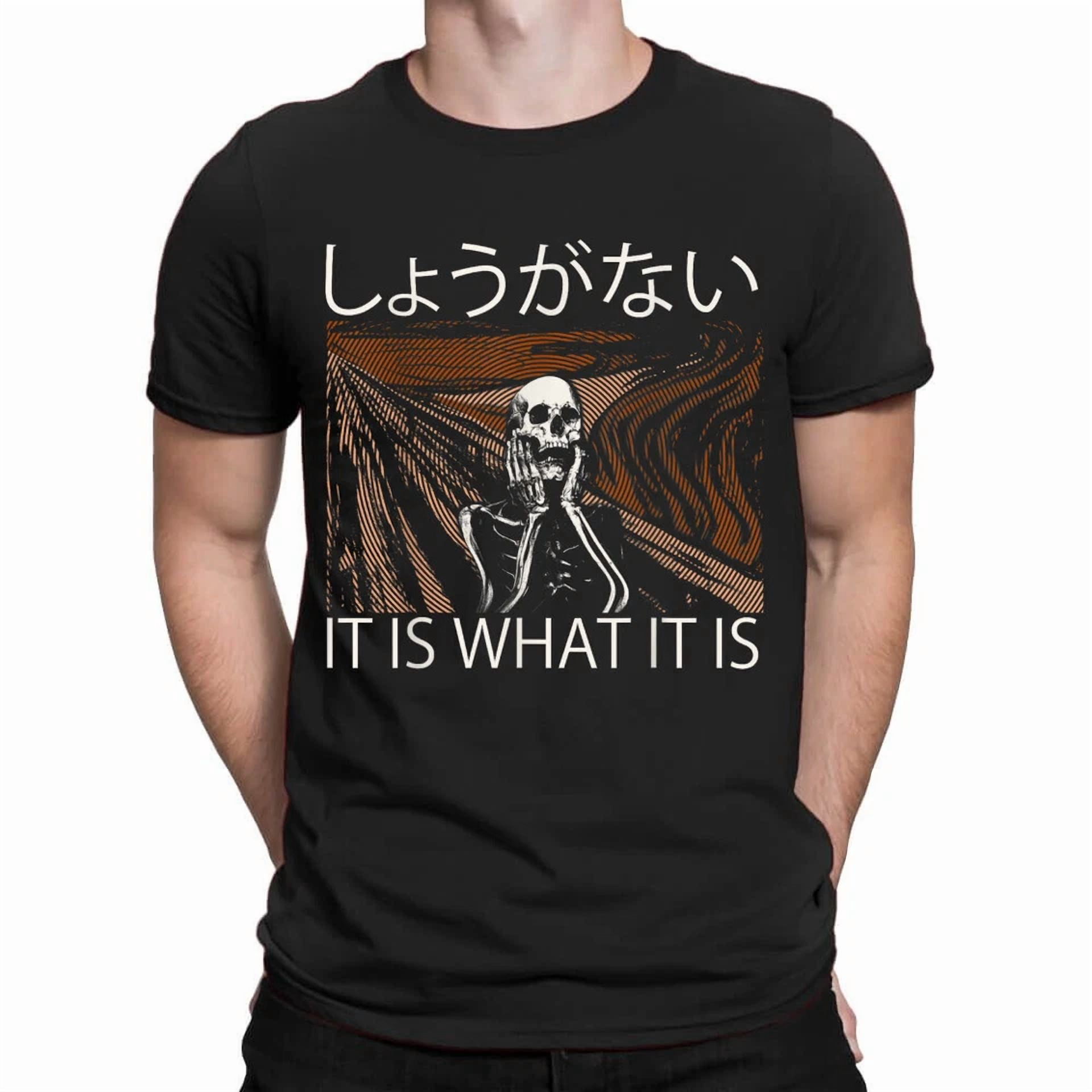 BEST BUY expressionist scream skeleton japanese art Premium Gift T ...