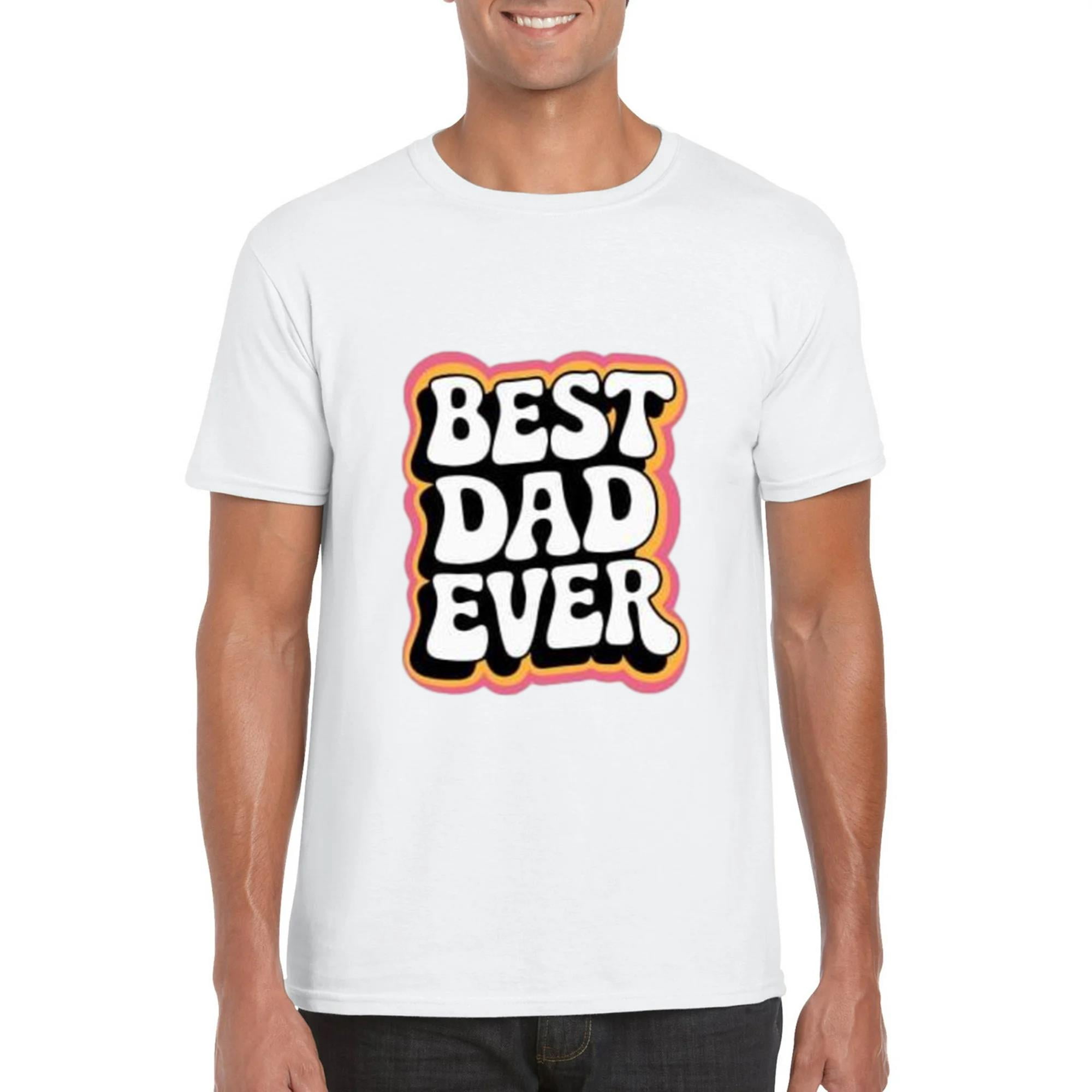 BEST DAD EVER According To Himself Funny Fathers Day Tee T-Shirt, for ...